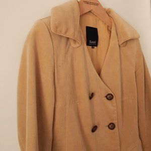 Basel | Jackets & Coats | Basel Yellow Velour Velvet Military Style ...